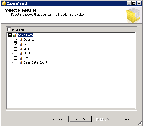 BLRF » Create OLAP cube for SQL Server 2005 Analysis Services