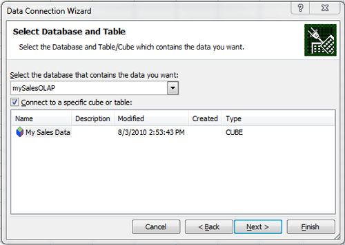 BLRF » Create OLAP cube for SQL Server 2005 Analysis Services